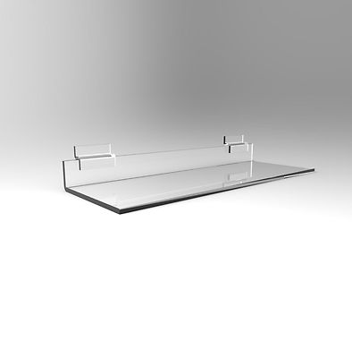 Slatwall Shoe Shelf Display - Acrylic Perspex - Medium 295mm Width 4.5 ...