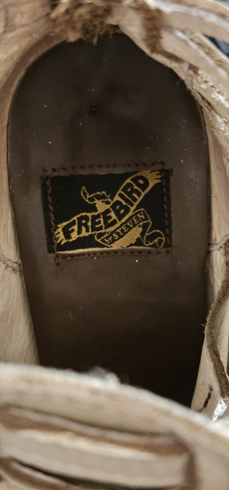 FREEBIRD By Steven Stair Ice Size 6 Box 2 Shoe Shapers Cloth ...