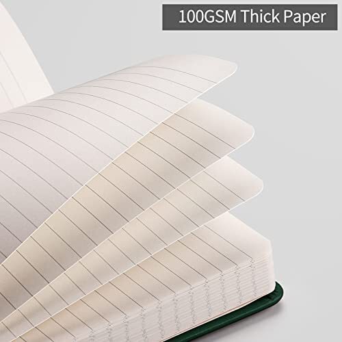 Thick Notebook College Ruled With 320 Numbered Pages A5 Thick Journal ...