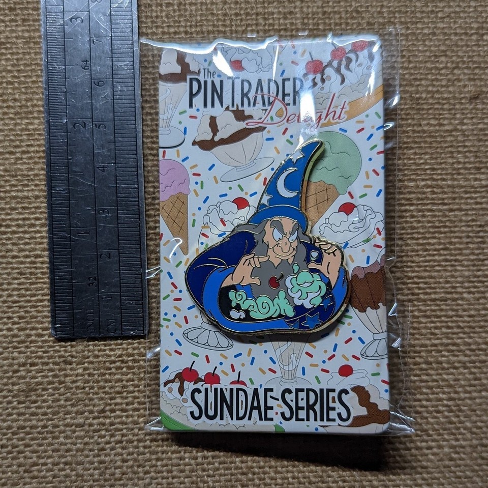 Yen Sid Ice Cream Pin Traders Delight 2022 Disney Fantasia PTD DSF DSSH ...