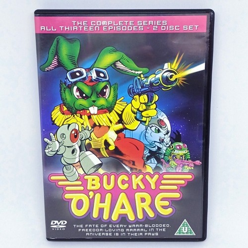 Bucky O'Hare Complete Series 2 disc DVD box set 80s cartoon SPACE ...
