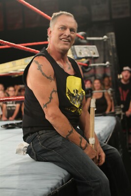 THE SANDMAN 8x10 COLOR PHOTO ROH ECW WWE NXT TNA AEW HOUSE of HARDCORE ...