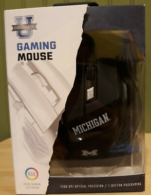 Soar Collegiate Gaming Mouse Michigan - RGX-M2 | eBay