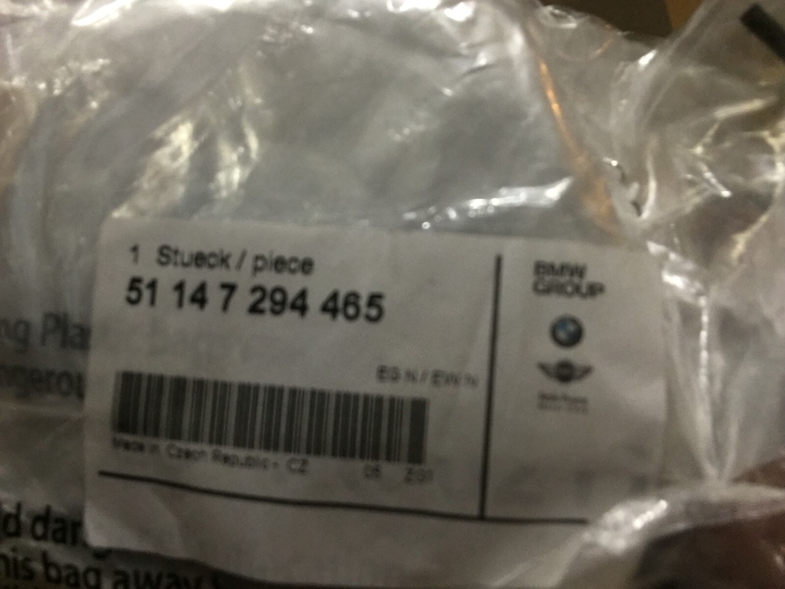 Genuine OEM BMW X5 F15 X6 F16 X5M F85 Trunk Lid Roundel OEM 51147294465 ...