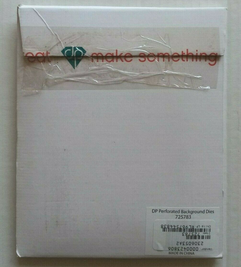 HSN Diamond Press Perforated Background Dies | eBay