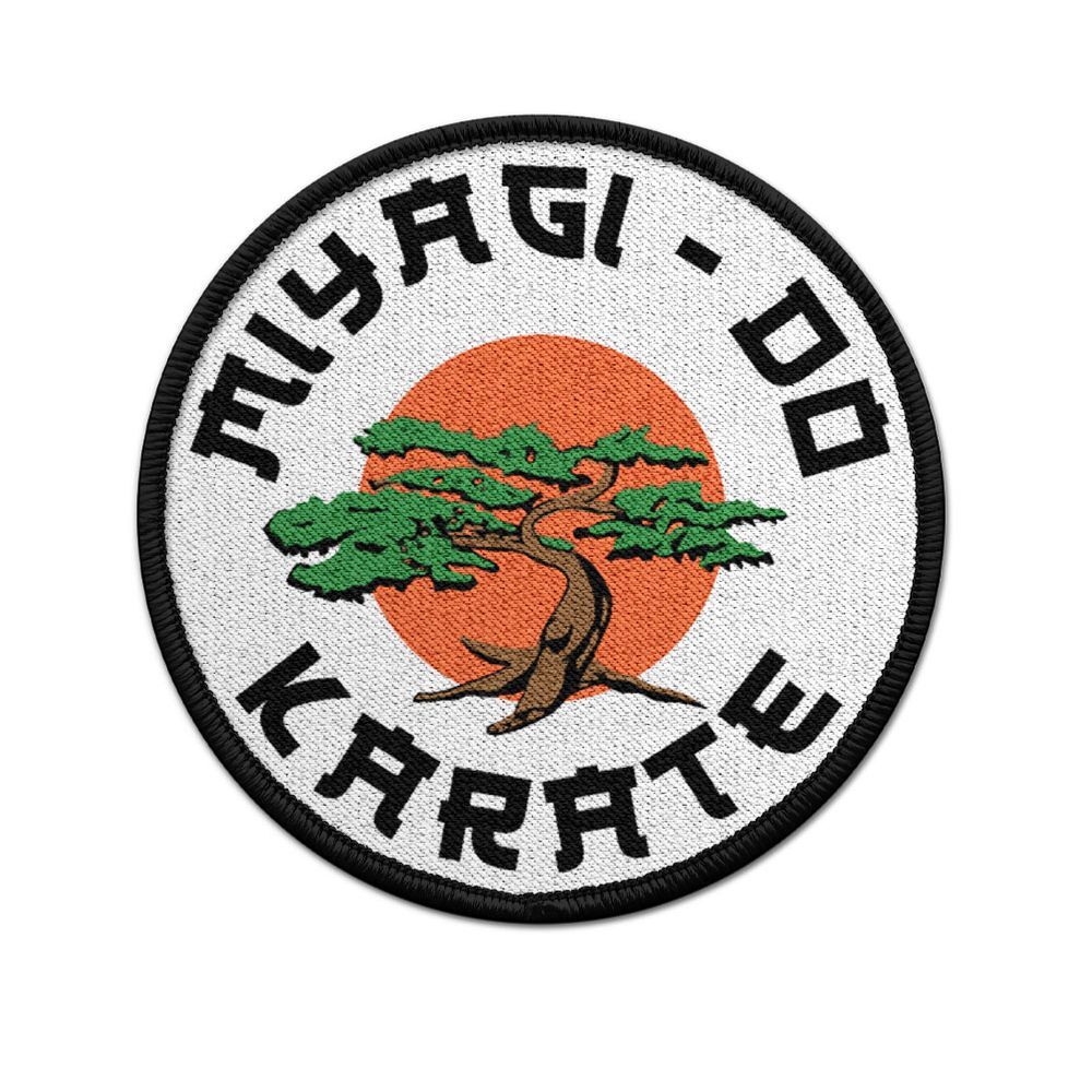 Patch Miyagi Do Karate Kid Dojo Aufnäher Kampf-Sport Retro 80er Kult ...