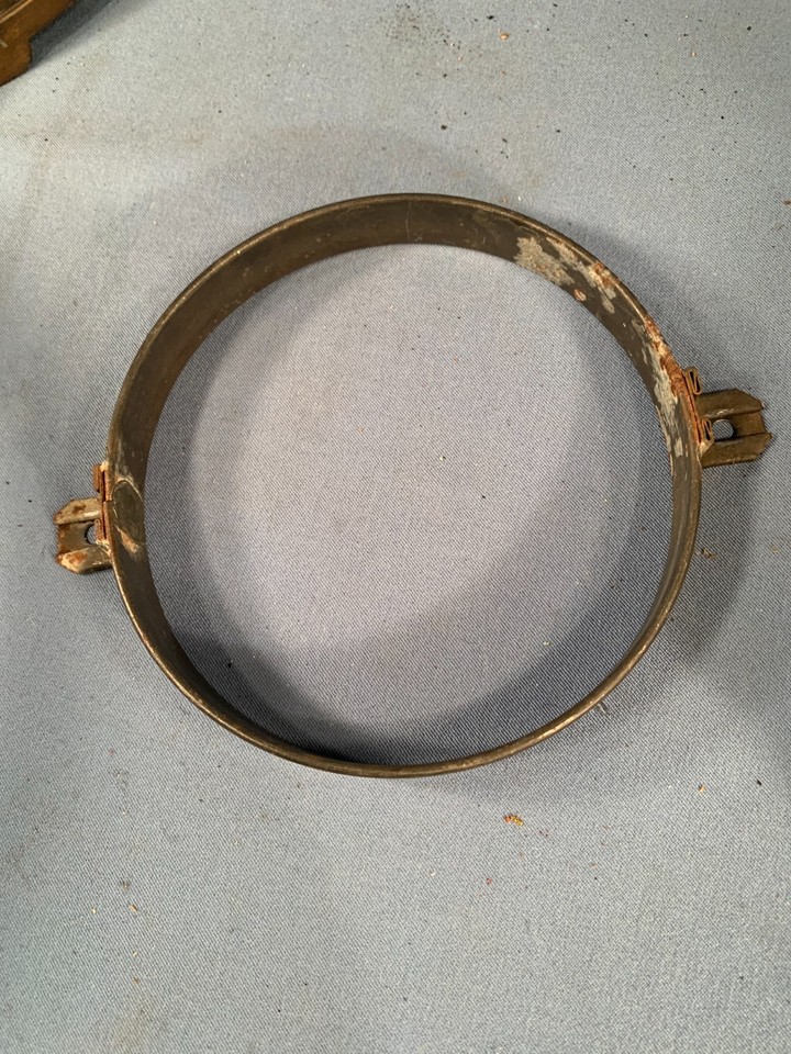 Vintage metal 5&1/2" Victorian Hanging Kerosene Oil Lamp Font Ring | eBay