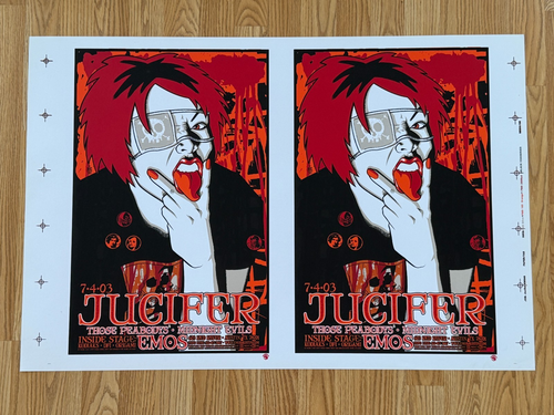 Jucifer Austin Texas Org Tongue 4th of July 2003 Original 2 Concert ...