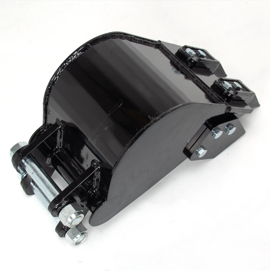 Stock 7.87in Narrow Bucket 200mm Attachment Fit For 1-1.8 Ton Mini ...