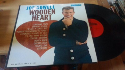 Excellent 1961 Pop Rock LP - Joe Dowell "Wooden Heart" MERCURY WING vg+ ...