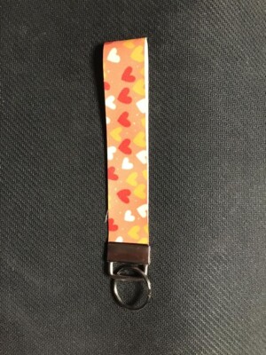 WRISTLET KEY FOB STRAP FAUX LEATHER VINYL HANDMADE LANYARD NEW GIFT ...