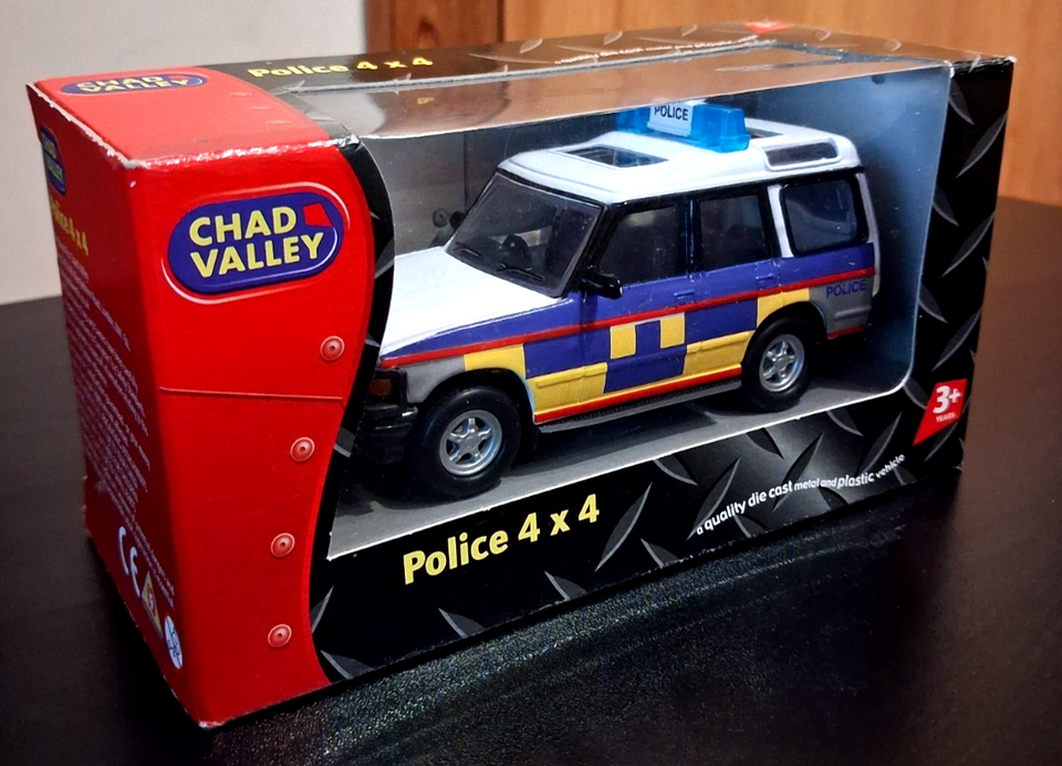 Chad Valley | Toy Police car (4x4) | diecast | Boxed | Good condition ...