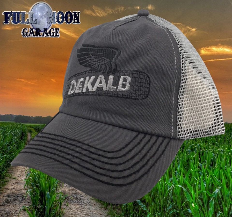 New Dekalb Seed Corn Classic Trucker Vintage Farm Mens Cap Hat | eBay