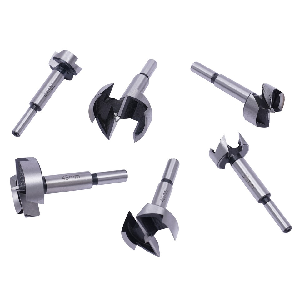 10-50mm Forstner Bit Woodworking Drill Bit Sets Boring Hole Saw Cutter ...