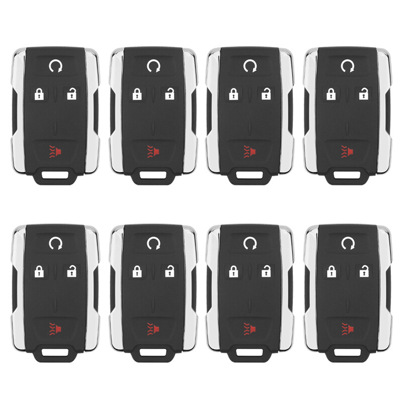 Keyless Remote Start Key Fob for 2014 -2019 Chevy Silverado / 2015-2021 ...
