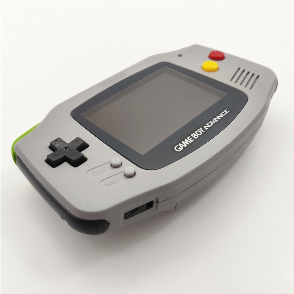 Gray V2 iPS LCD Backlight Backlit MOD Console Game Boy Advance GBA Game ...