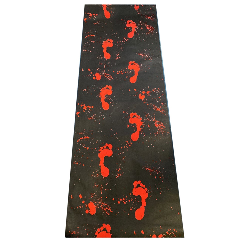 Halloween Bloody Footprint Carpet Runner - Party Tableware Decoration ...