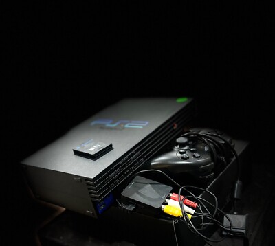 playstation 2 fat console bundle 4 games/w 1 controller and memory card ...