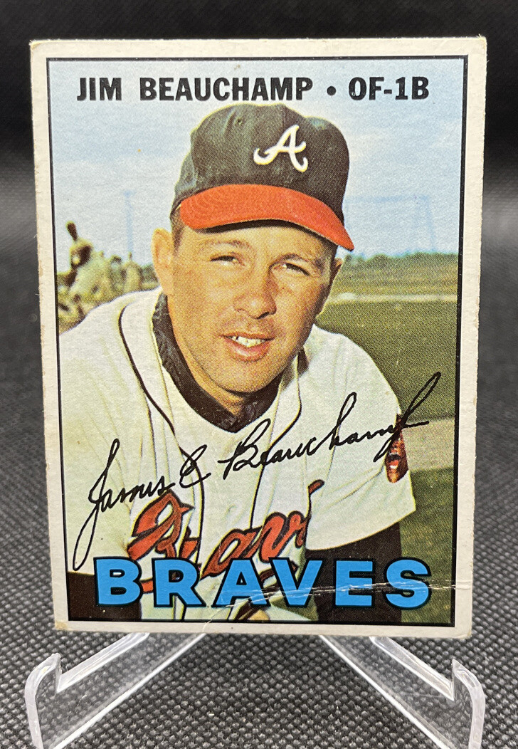 1967 Topps #307 Jim Beauchamp Braves | eBay