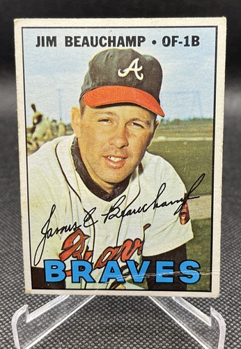 1967 Topps #307 Jim Beauchamp Braves | eBay