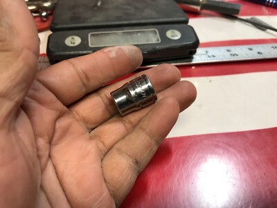 Snap on socket 7/16” 3/8” drive 12 point F141 OOOO | eBay