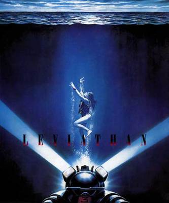 LEVIATHAN Movie POSTER 27x40 C Peter Weller Ernie Hudson Hector ...