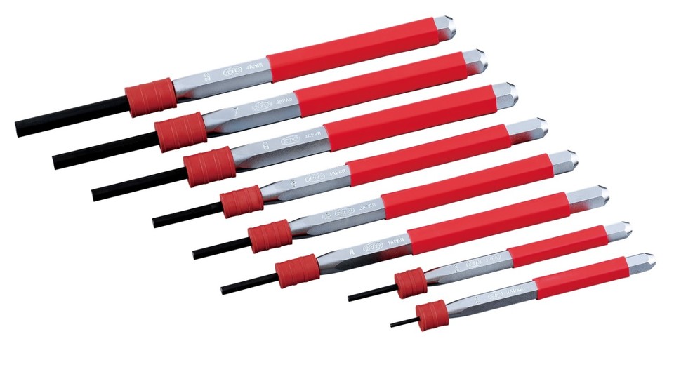 KTC KNOCK PIN PUNCH 8 SIZE SET (1.8-7.8mm) PK8 | eBay