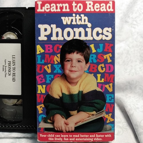 Learn to Read With Phonics (VHS) Classic Children's Reading Tool ...