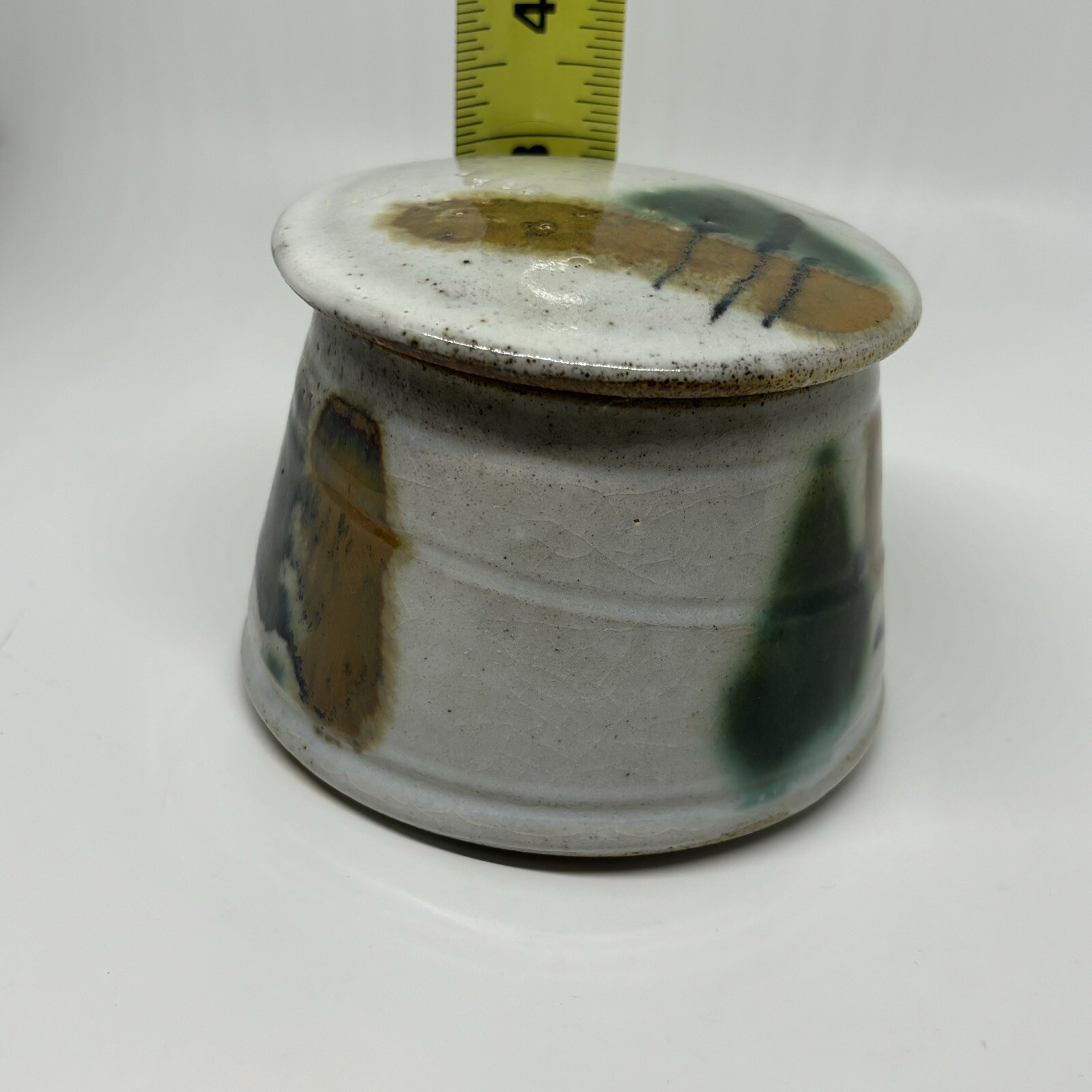 studio pottery butter bell crock earth tone minimalist French farmhouse ...