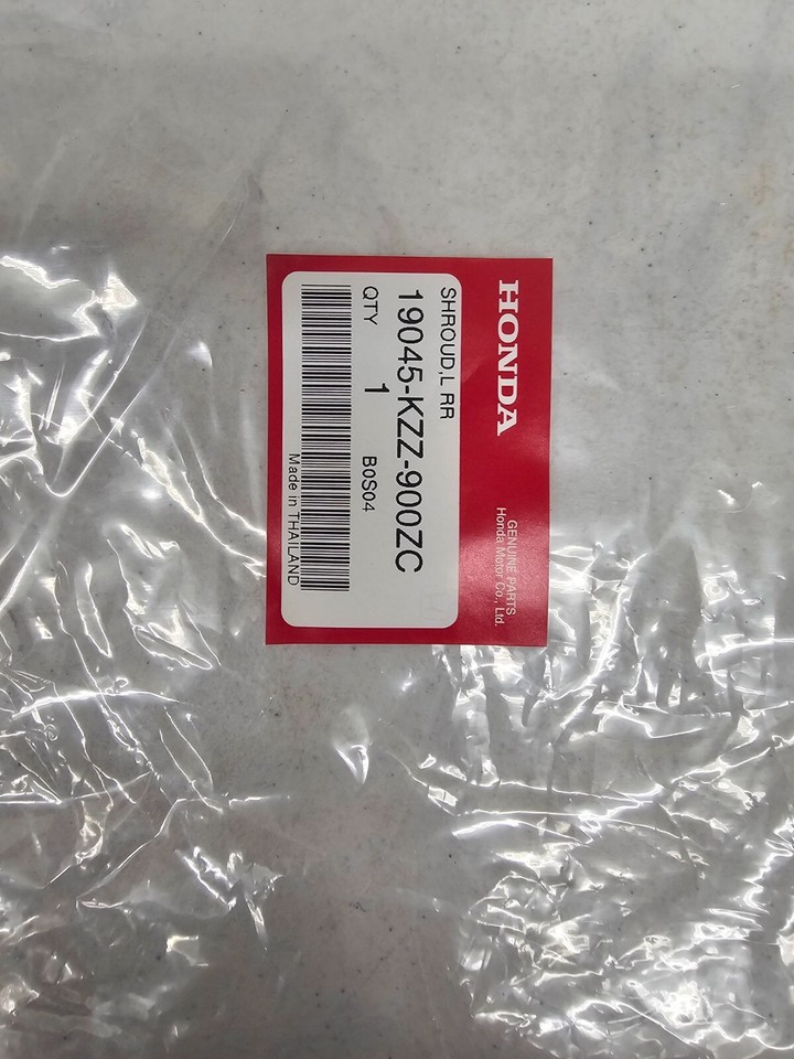 HONDA OEM SHROUDL R*NH196* | 19045-KZZ-900ZC | eBay