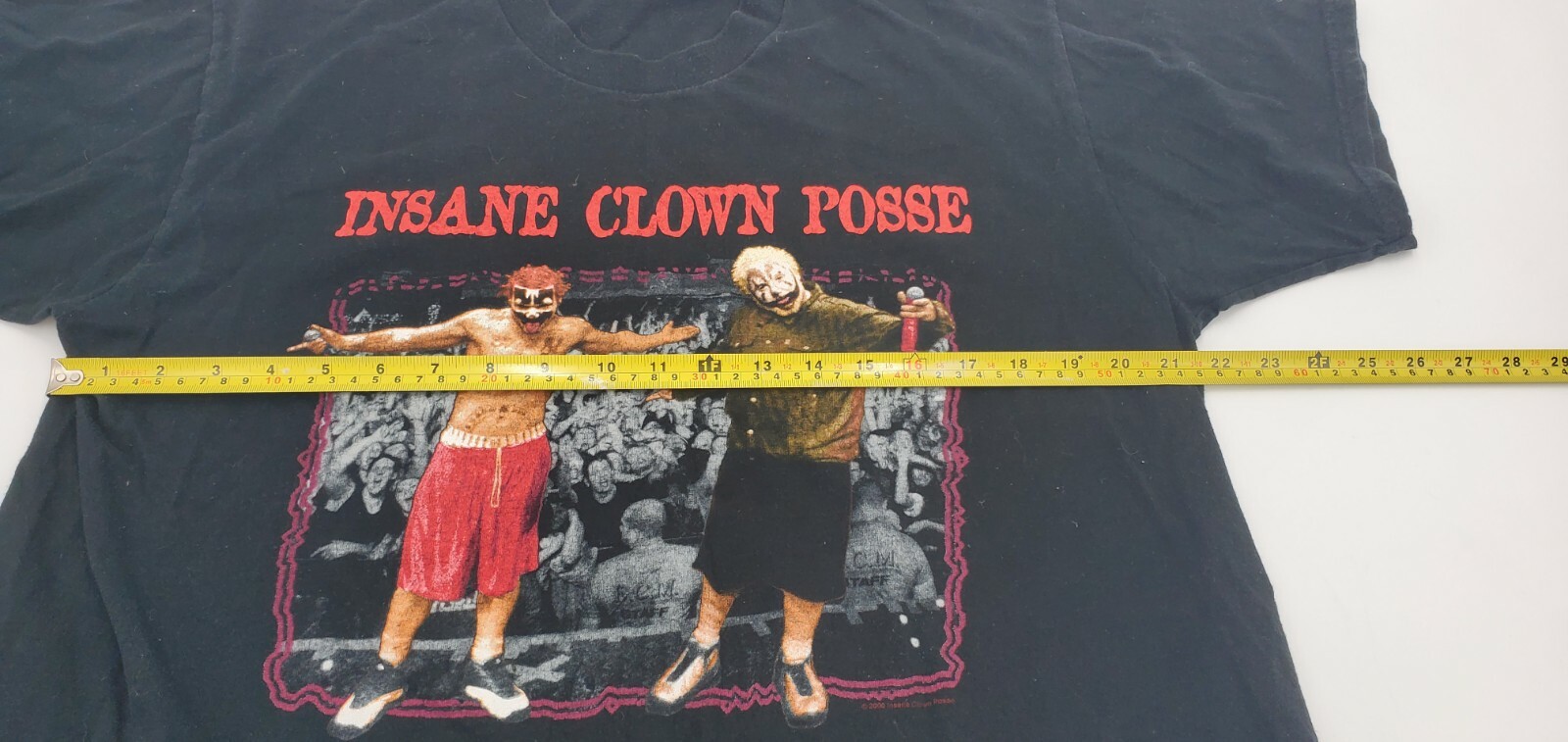 Rare ICP Wicked Clown From Outer Space 2000 Tour T-Sh… - Gem
