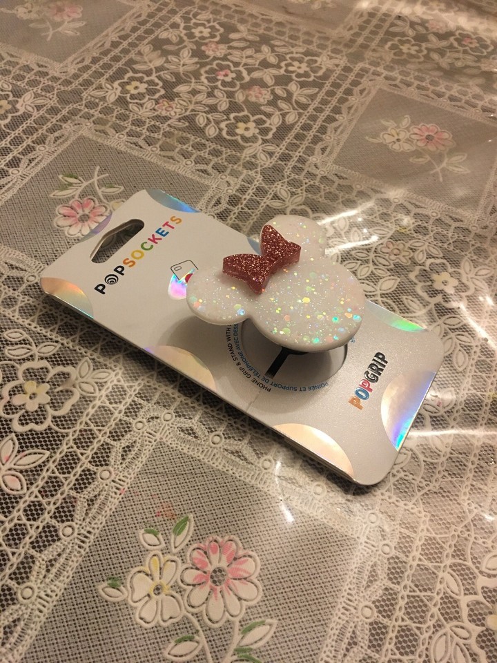 Minnie Mouse Glitter Inspired Pop Socket/Phone Holder Grip | eBay