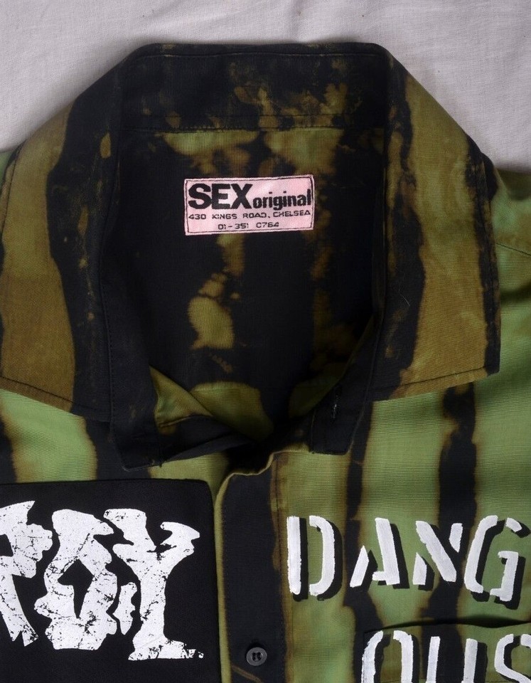 Green Seditionaries Shirt Destroy Patch 70's Punk Rockers UK 1977 ...