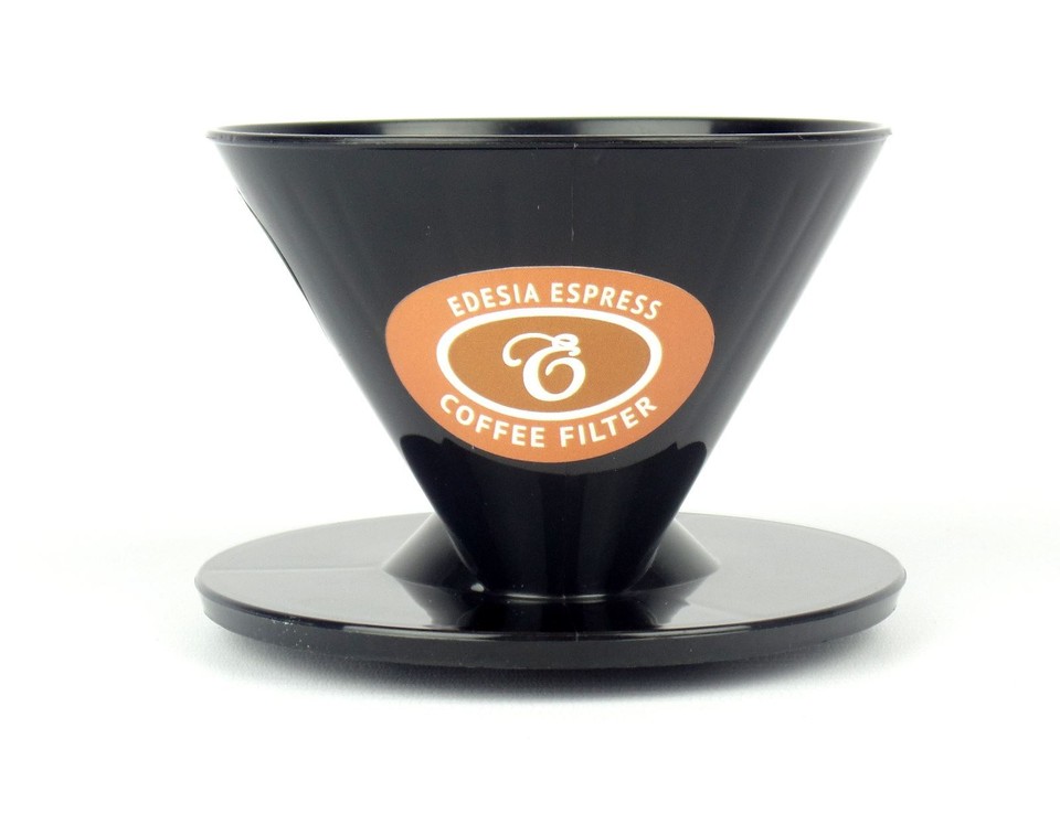 Size 1 / 101 Reusable Plastic Coffee Filter Paper Cone Dripper Maker ...