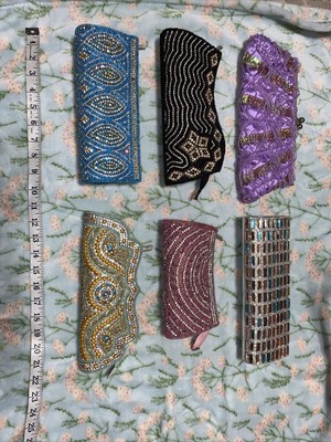 Indian Pakistani Bridal Wedding Ethnic Sling Bag Clutch Multi Color ...