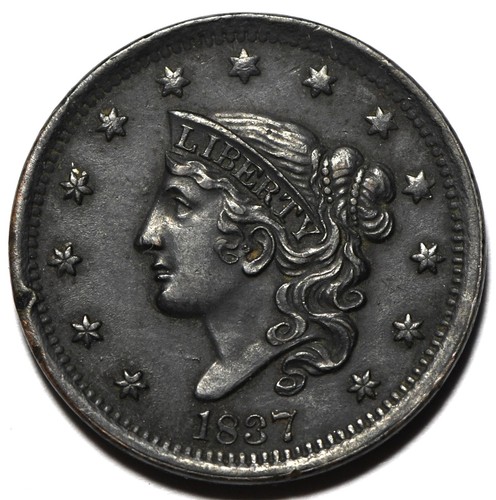 1837 Coronet Head large cent with strong details | eBay