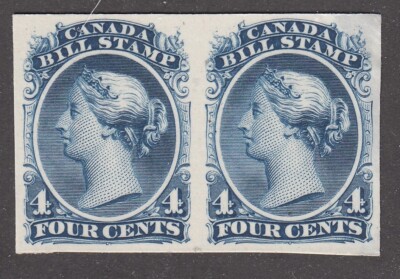 Canada Revenue FB21 Federal Bill Stamp Trial Colour Proof Horizontal ...