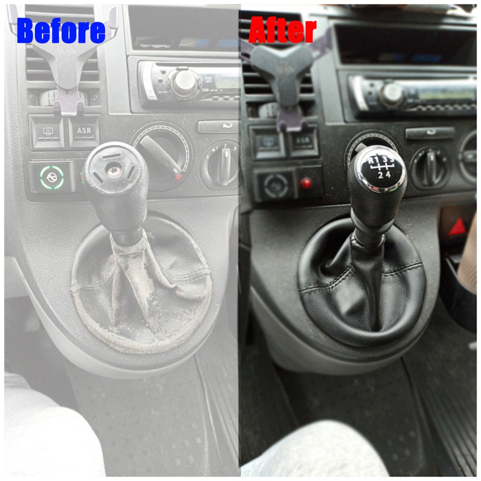 FITS FOR VW TRANSPORTER CARAVELLE MULTIVAN T5&T5.1 GEAR SHIFT KNOB ...