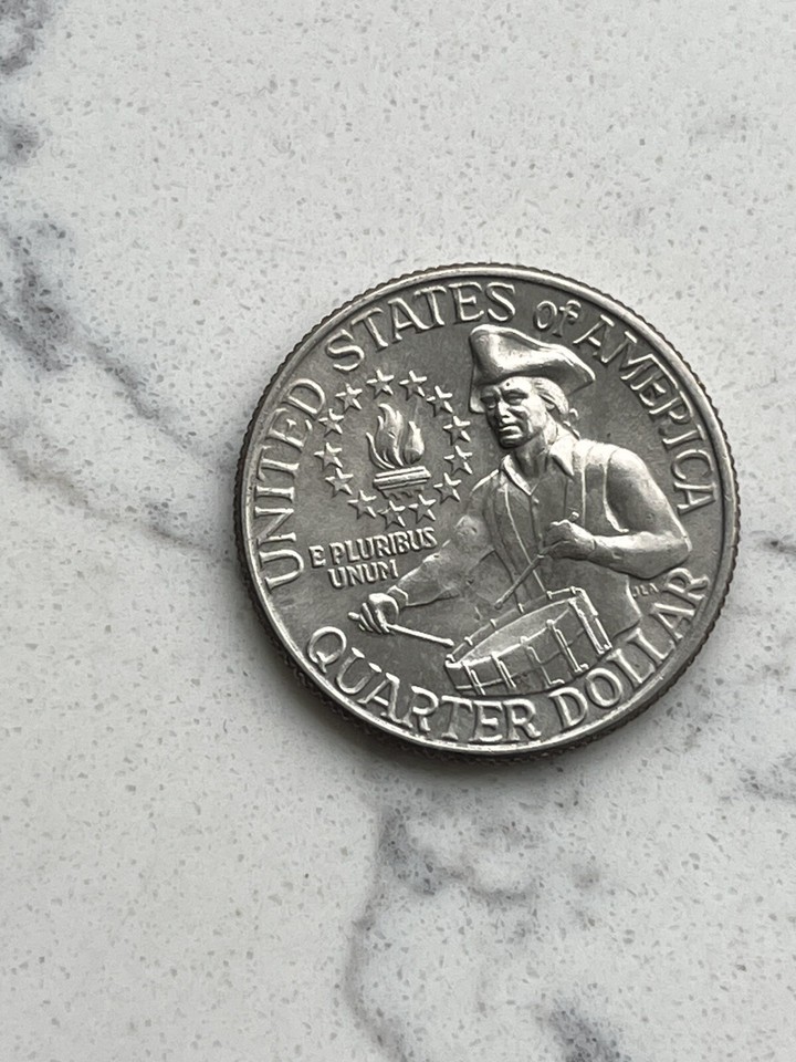1776-1976 D US Bicentennial Quarter, Rare filled Mint Mark Regular | eBay