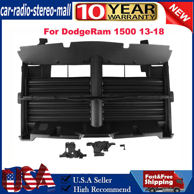 Active Grille Shutter W/O Actuator For 2013-2018 Dodge Ram 1500 2019-21 ...