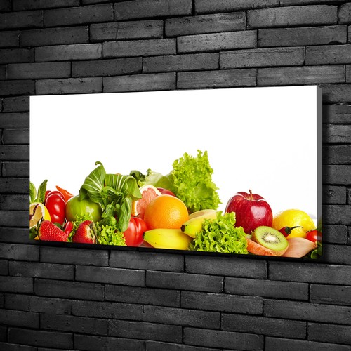 Tulup Tableaux Sur Toile Image Imprimé 100x50cm - Fruits Et Légumes | eBay