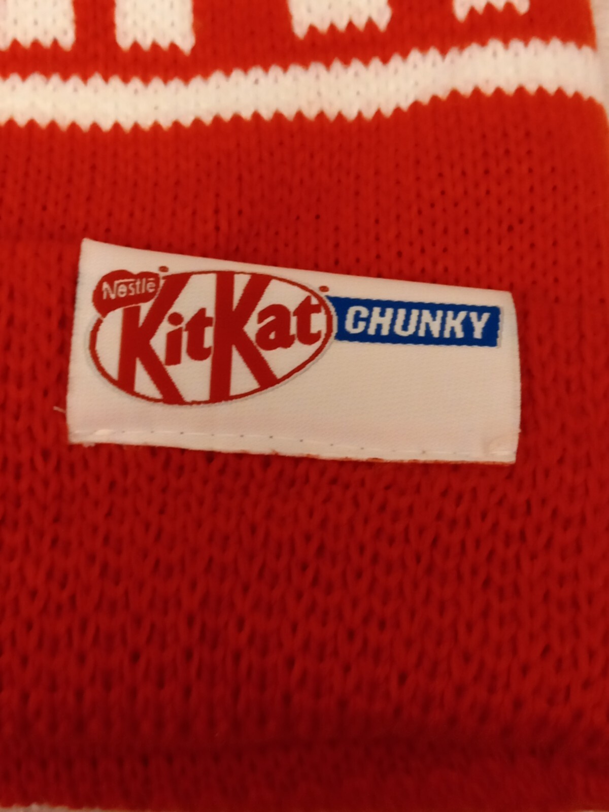 Kit Kat Bar Chocolate Candy Collectors Red Beanie Hat… - Gem