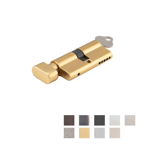 Iver Euro Cylinder Key/Thumb 5 Pin 65mm - Available in Various Finishes ...