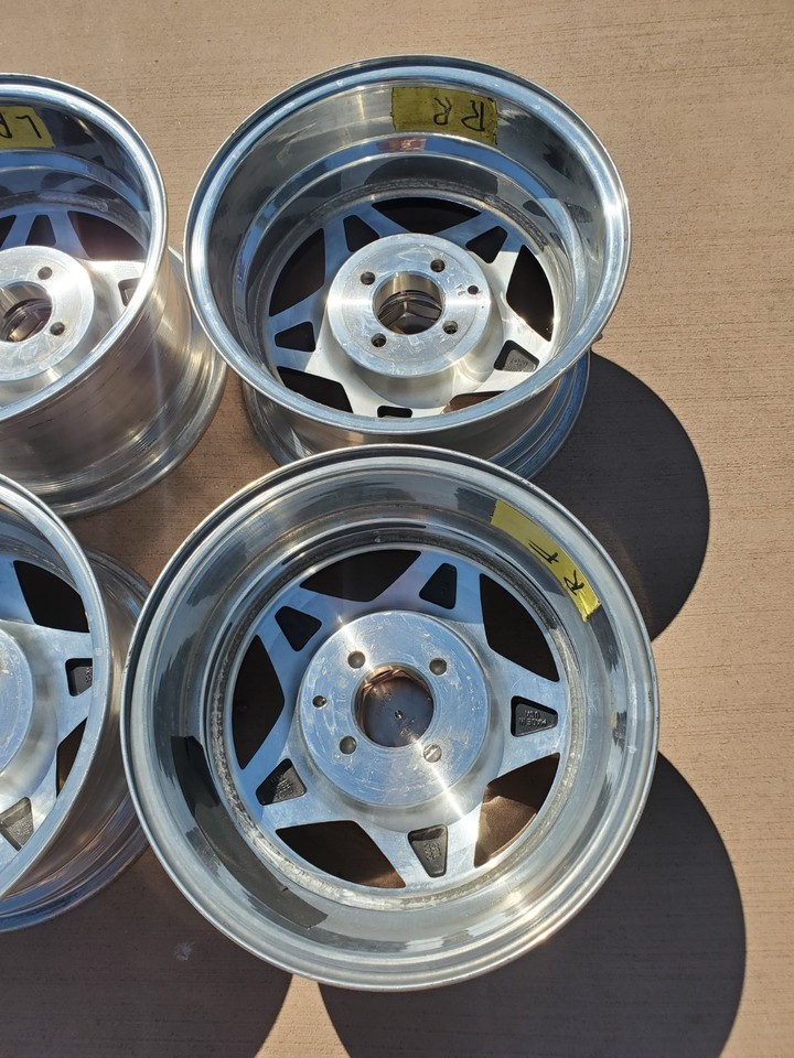 Vintage Prime 5 Star Blade Wheels Rims 15” 15x8.5 4x108 +1 Deep Dish ...