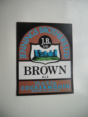 MINT JENNINGS COCKERMOUTH EXPORT PALE ALE 9 2/3 fl oz BREWERY BEER ...