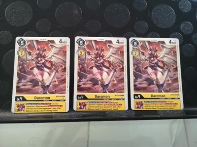Darcmon *3 Carte Digimon Anglais Bt10-035 | eBay