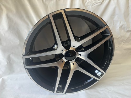 1pc Front 19" Black Multispoke AMG Style Rims Wheels Fits Mercedes Benz ...