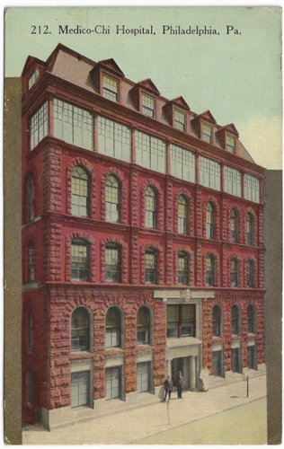 Antique Postmark 1913 Medico-Chi Hospital Philadelphia PA Postcard | eBay