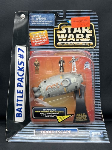 STAR WARS Droid Rebel Escape Pod #7 Battle Pack Micro Machines Action ...