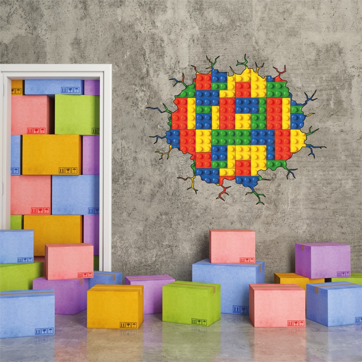 Diy Lego Bedroom Decor